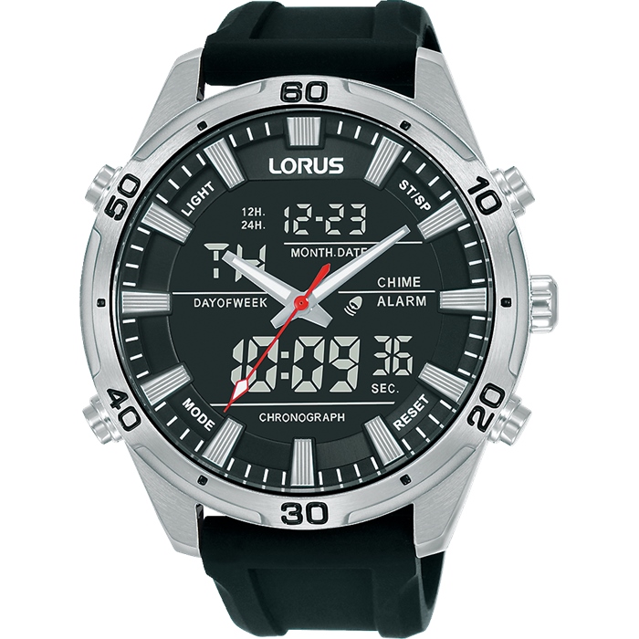 RW653AX-9 - Duo Display - Alarm Chronograph - Sports - Lorus